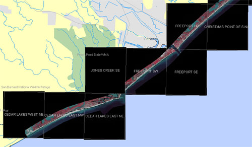 May 2009 Rollover Pass | Area 1 | Texas General Land Office